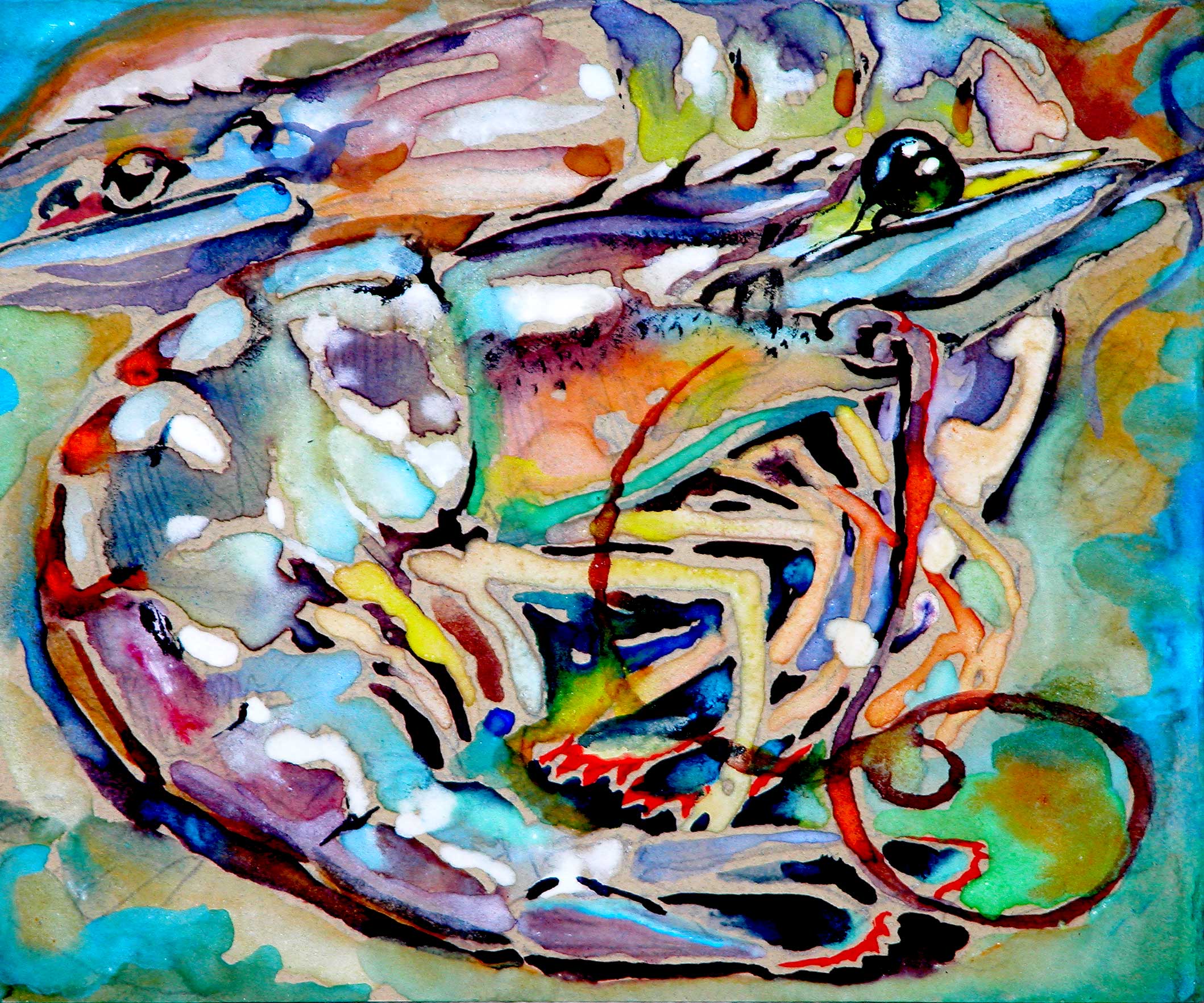 Electric Shrimp – Christopher Inglis Stebly Art